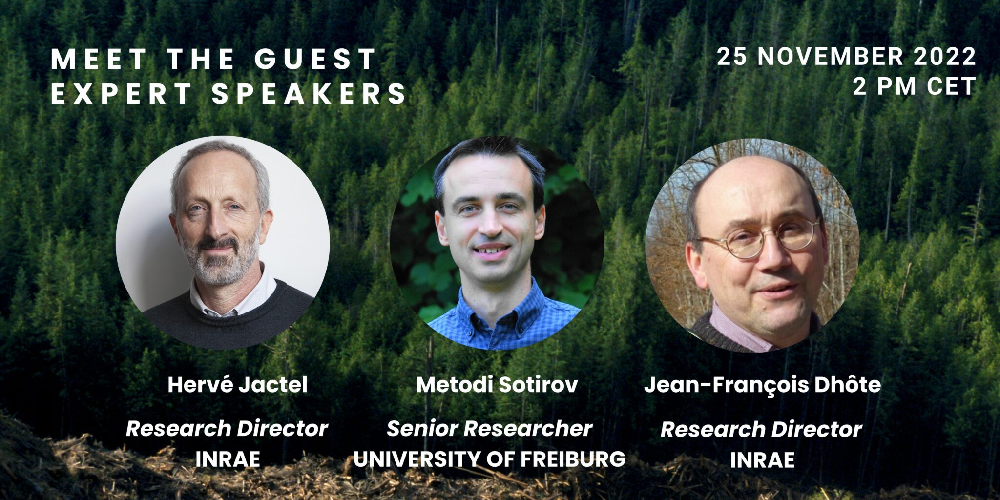 Webinar - Let's Talk About Planted Forests - Clearcutting - Registration - European Institute of ...